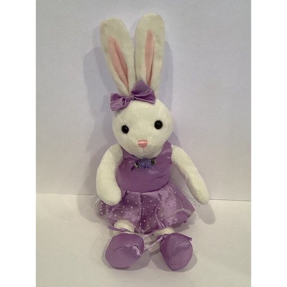 okie dokie | Toys | Okie Dokie 9 Plush Ballerina Bunny Rabbit Doll ...